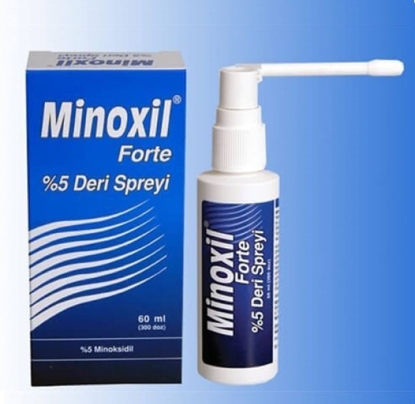 Minoxil Forte %5 Deri Spreyi 60 ml | ECZARAFI | SAĞLIK