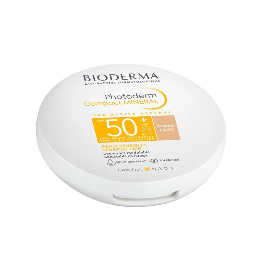 Bioderma Photoderm Compact Mineral SPF50 Renkli 10 gr - Light ...